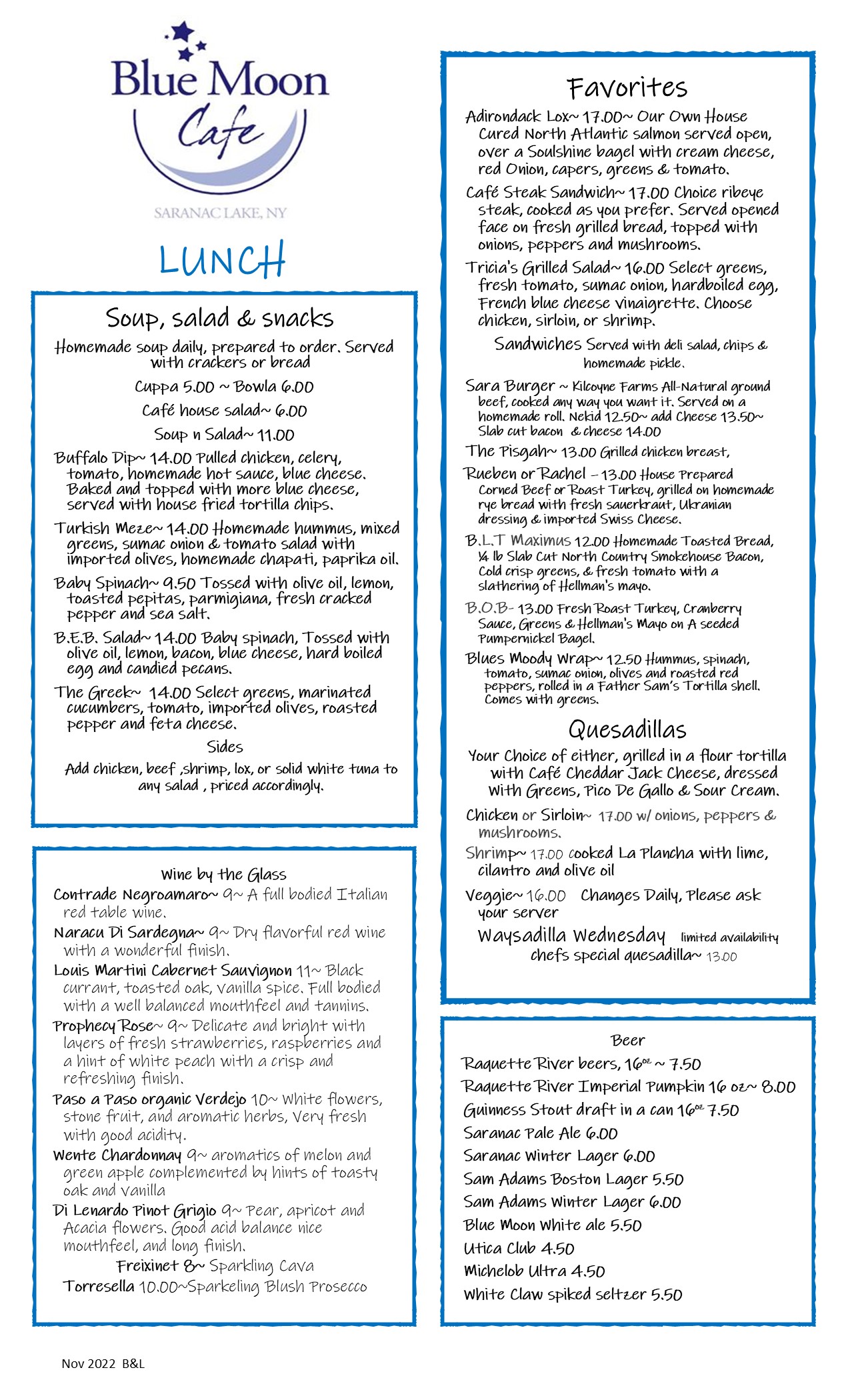 Menu NOV 2022 B&L PAGE 2 – Blue Moon Cafe